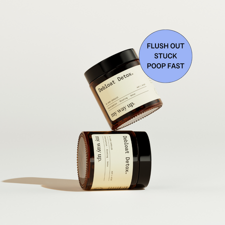 Flush Out Stuck Poop, Fast | Debloat Detox | 100% Natural – My Way Up