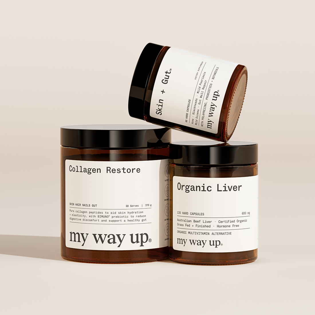 Gut Health Made Clean | My Way Up®